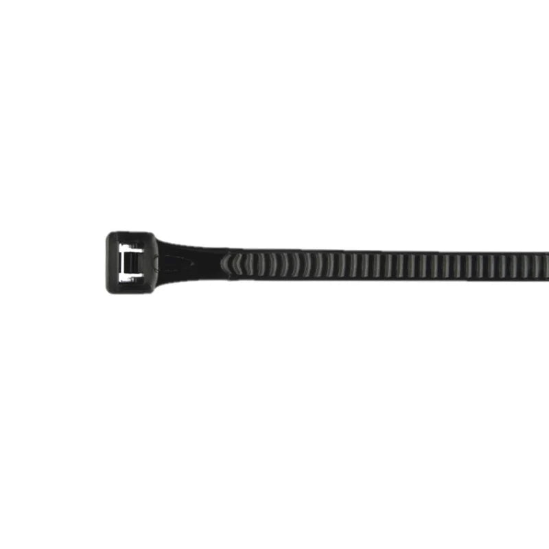 15 Inch - Bar-Lok Zip Ties - UV Resistant Nylon - Black - 50 Lbs Stren ...