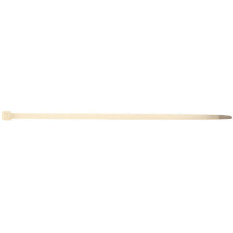 28 Inch - Zip Ties - Nylon - Natural - 120 Lbs Strength - 50 Pcs ...