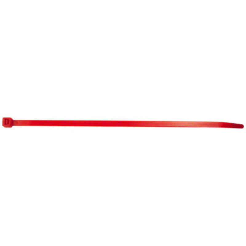8 Inch - Zip Ties - Nylon - Red - 40 Lbs Strength - 1000 PCS — ziptieszone.com