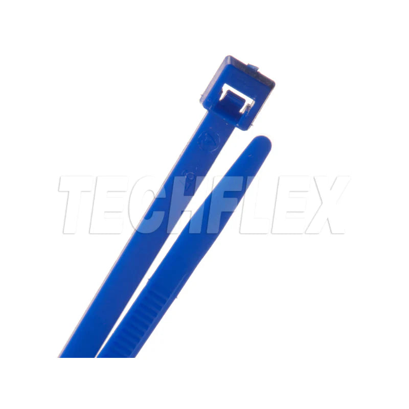 8 Inch - Zip Ties - Nylon - Blue - 40 Lbs Strength - 1000 Pcs ...
