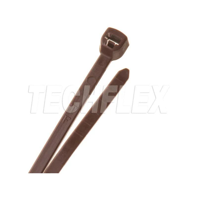 4 Inch - Zip Ties - Nylon - Brown - 18 Lbs Strength - 1000 Pcs ...